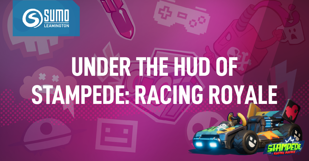 Under the HUD of Stampede: Racing Royale - Sumo Digital